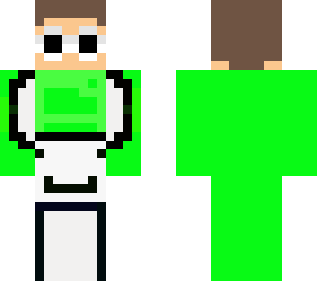 Dream carrying George's head | Minecraft Skin