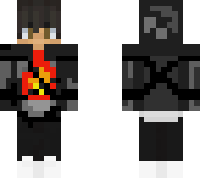 Fire Discord Skin | Minecraft Skin