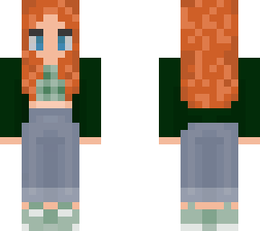 ginger girl | Minecraft Skin