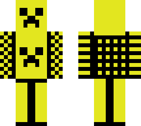 Yellow Creeper | Minecraft Skins