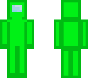 ~Among Us~ (Lime Green) | Minecraft Skin