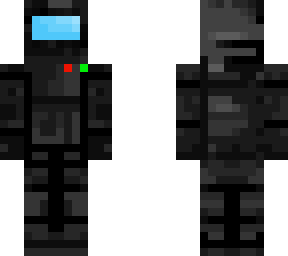 Among Us Black | Minecraft Skin