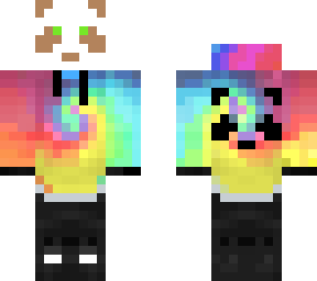 brown panda | Minecraft Skin