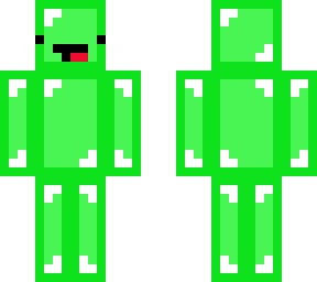 Derpy Emerald Block | Minecraft Skin