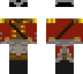 Fire nation uniform | Minecraft Skin
