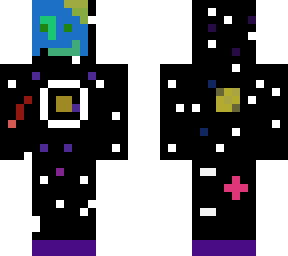 Galaxy astronaut | Minecraft Skin