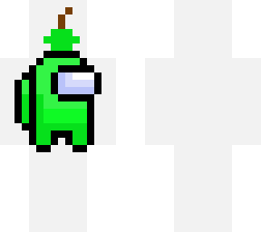 Green Among us pear | Minecraft Skin