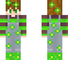 green flower | Minecraft Skin