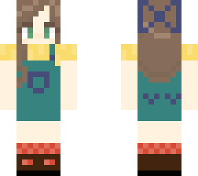 Jewel tone fall outfit | Minecraft Skin