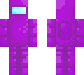 magenta Among us | Minecraft Skin