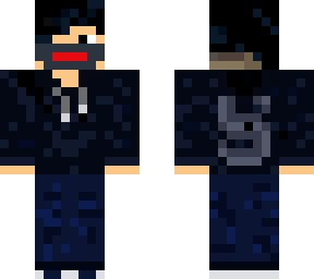 Obsidian Girl | Minecraft Skin