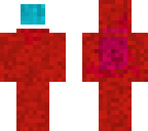 Red Crewmate | Minecraft Skin