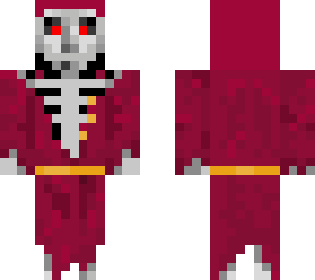 Skeleton with Robe | Minecraft Skin