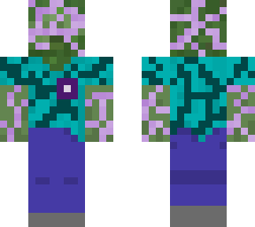 Spore Converted Zombie | Minecraft Skin