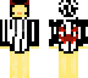 Striped halloween Duck | Minecraft Skin