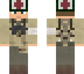 ww2 combat medic | Minecraft Skin
