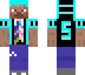 Blue Steve | Minecraft Skin