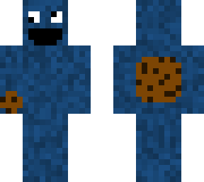 cookie monster | Minecraft Skin