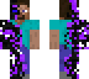 Corrupted Steve | Minecraft Skin