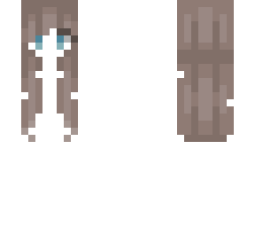 Female HB - Brunette Ashen Gray fade | Minecraft Skin