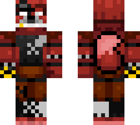 glamrock foxy | Minecraft Skins