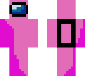 Pink Among Us Crewmate | Minecraft Skin