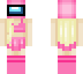 pink sus | Minecraft Skin