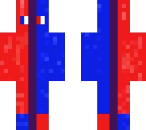 Red Blue Base | Minecraft Skin
