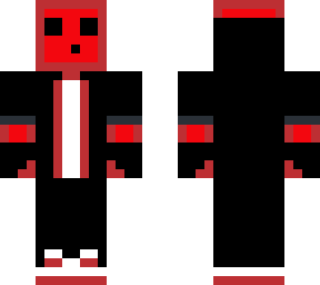 Red Slime Gamer | Minecraft Skin