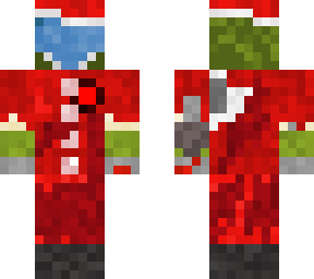 Santa doom slayer | Minecraft Skin