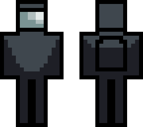 Among Us-black | Minecraft Skin