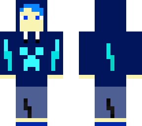 Blue Gamer | Minecraft Skin