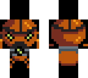 BrainStorm Pixel Art (Ben 10 Alien Force) | Minecraft Skin