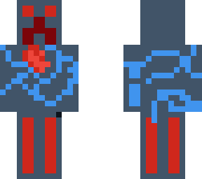 Cyborg Creeper | Minecraft Skin