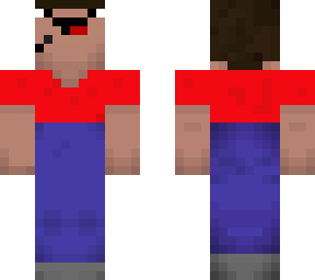 derp red gaming | Minecraft Skin