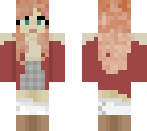 girl with cardigan | Minecraft Skin