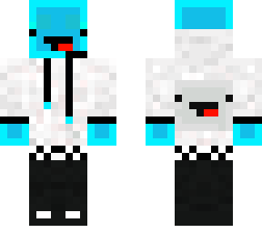 niebieski kosmita | Minecraft Skin