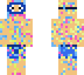 Paint Swimmer | Minecraft Skin