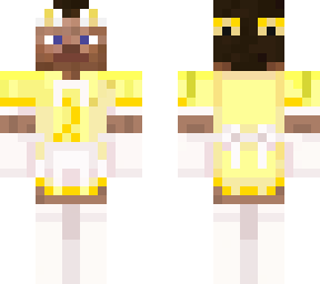 steve maid yellow | Minecraft Skin