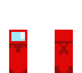 Among us impostor | Minecraft Skin