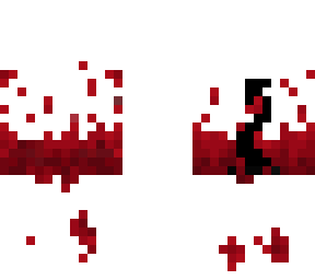 Blood Base With Demon Tail | Minecraft Skin