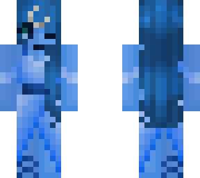 Blue Moon Goddess | Minecraft Skin