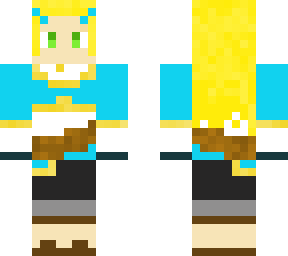 Princess Zelda Minecraft Skins
