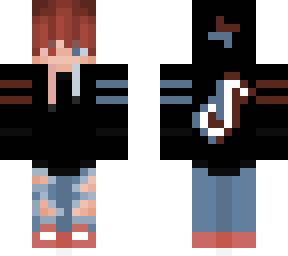 Boy tiktok Hoodie | Minecraft Skin