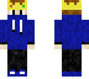 cool skin dark blue | Minecraft Skin