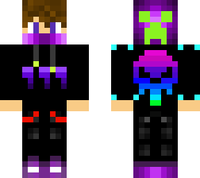 Cool synthwave boy | Minecraft Skin