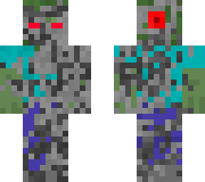 Cyborg Zombie | Minecraft Skin