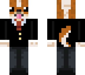 Dog In A Suit | Minecraft Skins