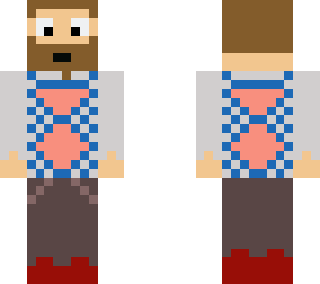 Bearded Man | Minecraft Skins