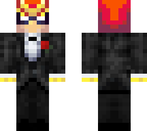 Captain Falcon Tuxedo | Minecraft Skin